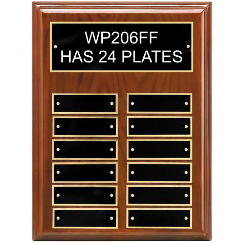 Walnut Perpetual Plaque – Grayhawk Awards